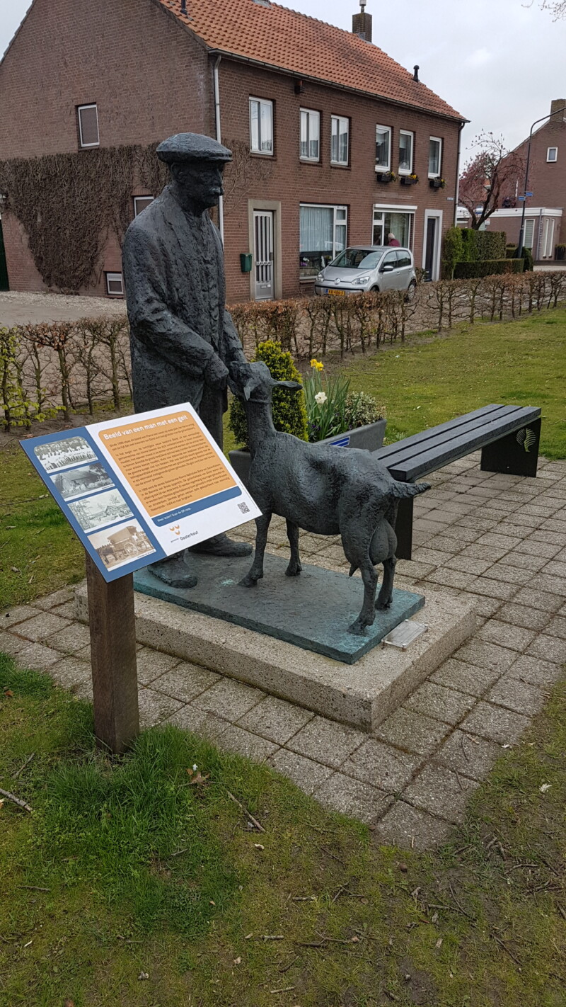 Drie historische plaatsen in Dorst voorzien van informatieborden ...